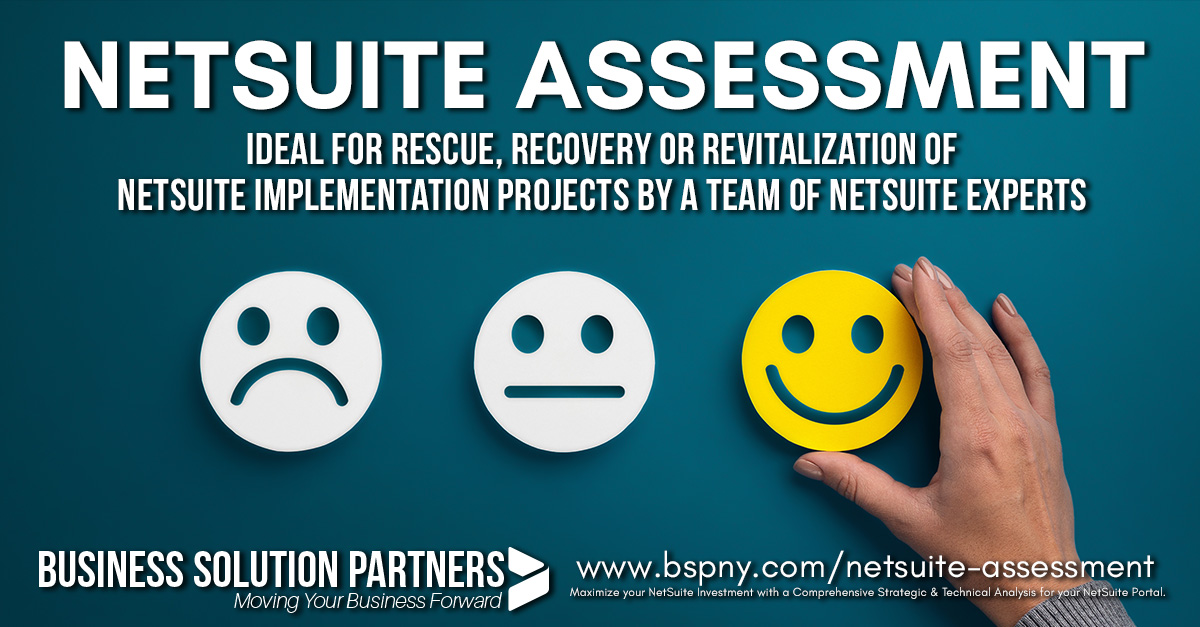 NetSuite Assessment - Repair & Recover Your NetSuite Deployment